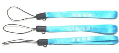 Chine Imprimez la dragonne en nylon avec de la ficelle de téléphone, lanières courtes en nylon de main avec le logo imprimé à vendre