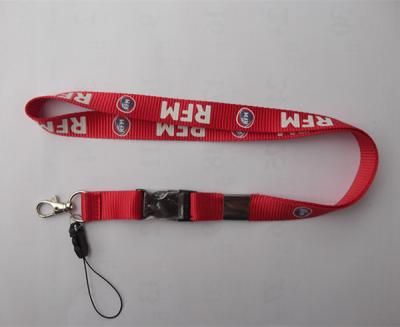 Chine Lanière en nylon résistante de cou avec la boucle détachable, lanières en nylon résistantes épaisses de 1mm, à vendre