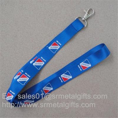 China Tailored full color imprint promotional neck straps, tailor made promotional neck ribbon, for sale