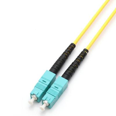 China Reinforced Zirconium Dioxide Ferrule Fiber Optic Patch Cords Optical Fiber Patch Cord 3.0mm Cable Diameter Durable for sale