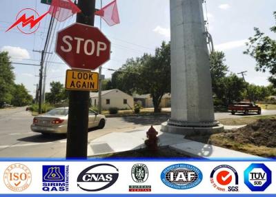 China Classe três 70ft Electric Power Pólo 3mm 22m com degrau de escalada à venda