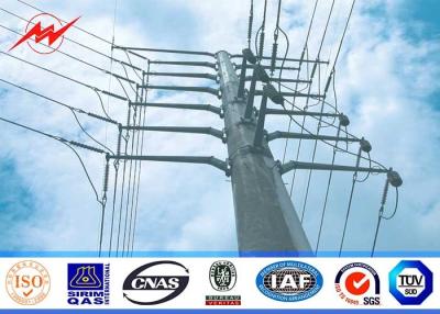 China Art elektrischer Strommast 2.75mm des Flansches Gr65 für 69kv Kraftübertragung zu verkaufen