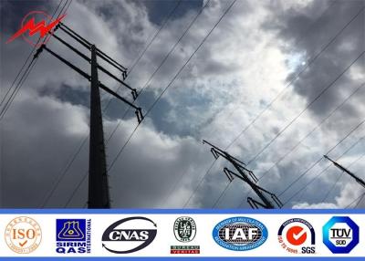 중국 8각형 전기 요법 전기 공용품 강철 전등 기둥 10kv - 400kv 판매용