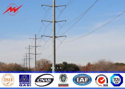 China classe de 23M uma corrente eléctrica galvanizada Pólo para a distribuição da transmissão 132KV com espessura de 6mm à venda
