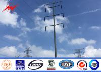 China Bitumen Telescoping Electrical Power Pole For Distribution Line for sale