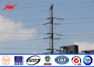 China 800DAN Steel Utility Pole Steel Light Pole For Electrical Transmission Line for sale