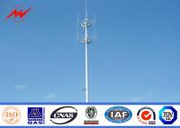 China Octagonal 90FT Outdoor Monopole Cell Tower Communication Distribution for sale