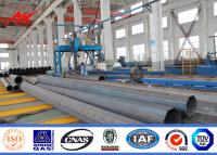 China 15m Electrical Power Pole Columniform With Hot Dip Galvanization for sale