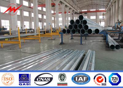 China 40ft Galvanized Light Pole A123 Standard Steel Transmission Poles for sale
