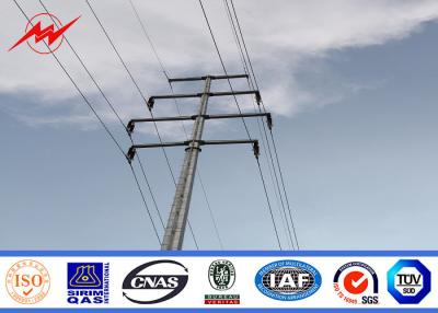China 11.9m 200dan Steel Utility Pole In Transmission Powerful Line for sale