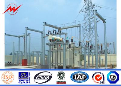 China Philippine 50FT Galvanized Steel Pole Professional Waterproof for sale