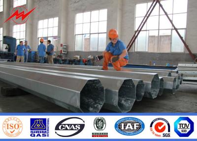 Cina Corrente elettrica galvanizzata 10KN Palo di 12M per la linea di Distibution della trasmissione in vendita