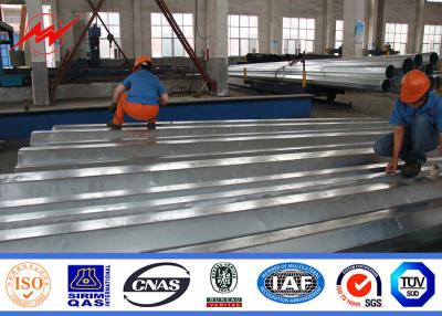 China Q235 Galvanized Steel Pole 6m 10m 12m 15m Garden Light Pole Waterproof for sale