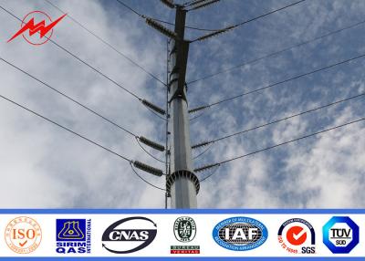 China 12m 500Dan Steel Utility Pole For 110kv Electrical Transmission Line for sale