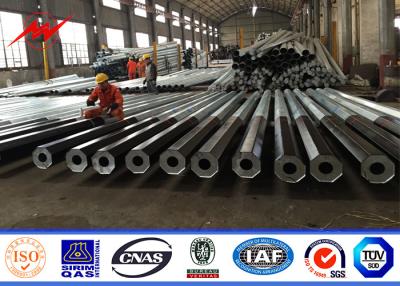 China 13.8 KV 25FT 1.0 Electrical Power Pole Safety Factor with Bitumen for sale