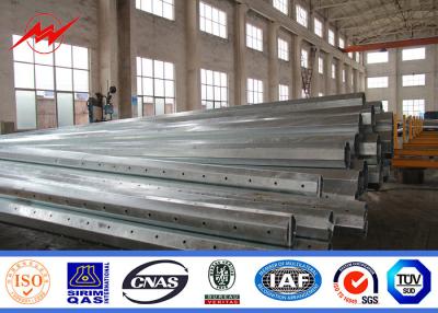 China Steel Tubular Generation Transmission Line Poles Tensile Strength 470 Mpa - 630 Mpa for sale