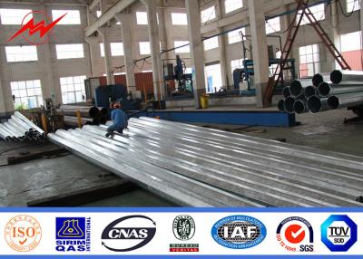China National Power Corporation Electrical Power Transmission Pole 53.3m Earthquake Proof for sale