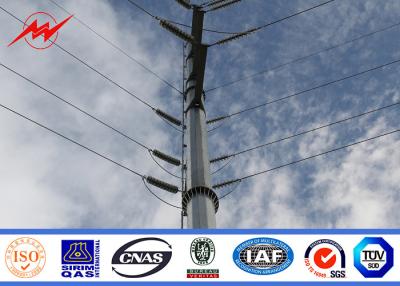 China 12m Electrical Steel Utility Pole For 132kv Transmission Power Line for sale