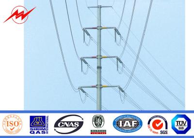 China Metall-Strommast-elektrische galvanisierte Stahl-Pole-Antikorrosion 10 KV - 550 KV zu verkaufen