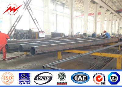 China Double Circuit Electrical Power Steel Transmission Pole For Electricity Distribution for sale