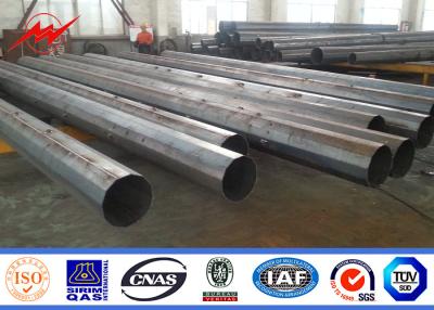 China Philippine NPC Electric Steel Tubular Floodlight Pole With Hot Dip Galvanization for sale