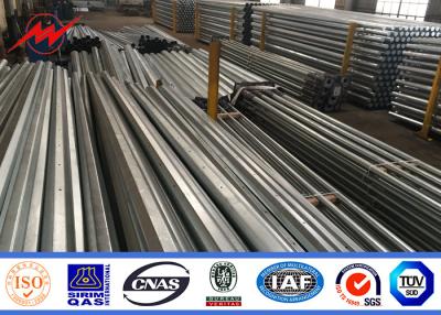 China Yield Strength 460 MPA 4mm Electric Galvanized Steel Pole With Bitumen for sale