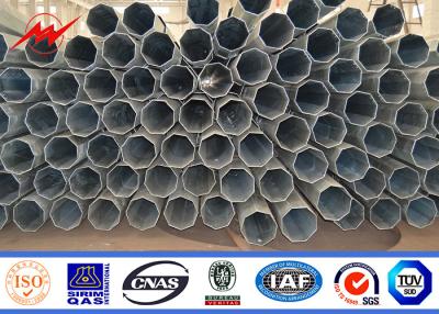 Cina Galvanizzazione Polo elettrico in acciaio 30FT 35FT 40FT 45FT Filippine in vendita