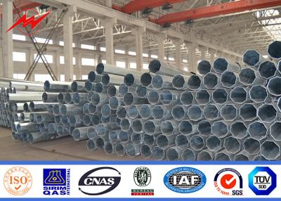 Cina Galvanizzazione Polo elettrico in acciaio 30FT 35FT 40FT 45FT Filippine in vendita