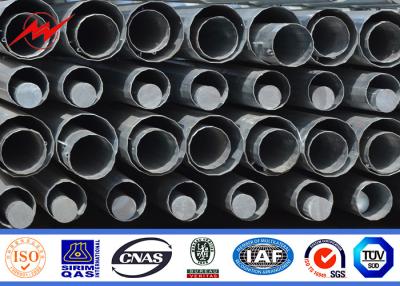 China Transmission Line Galvanized Electrical Power Pole with Yield strength 450 Mpa for sale