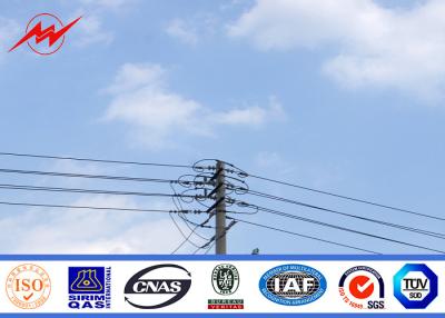 China 33kv Conical or Polygonal Utility Power Poles For Electricity Transmission for sale