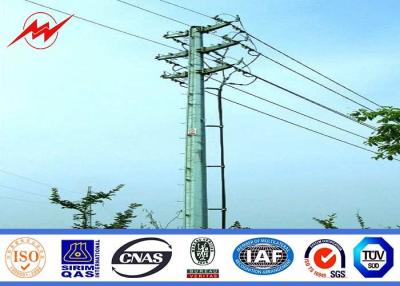 China 2.5mm - 16mm Thickness Galvanized Steel Utility Pole With  Certification for sale