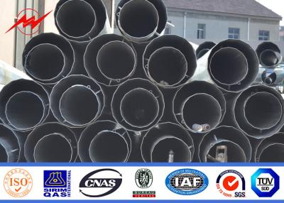 China Q235 Steel Utility Pole Electric Telescoping Pole For Electricity Transmission for sale