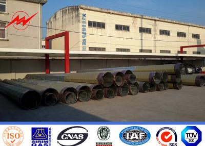 China 10KV ~ 500KV HDG Electric Steel Tubular Pole for Power Transmission Line for sale
