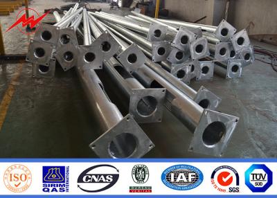 Cina la polvere di 11m che ricopre il singolo braccio ha galvanizzato l'acciaio laminato a caldo impermeabile ottagonale di Palo in vendita