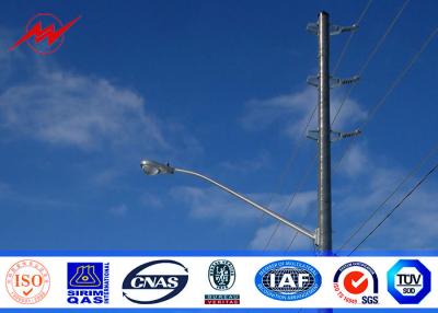 Cina potere palo tubolare d'acciaio di spessore di alta tensione 8mm di 36M per distribuzione di elettricità in vendita
