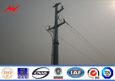 China Hot Dip Galvanized Utility Power Electrical Transmission Poles With Accessories for sale