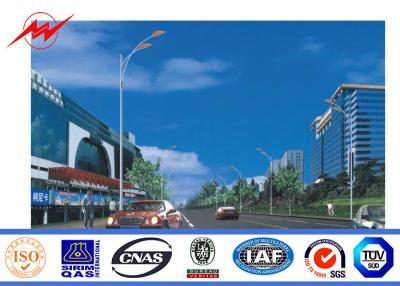 Cina La immersione calda ha galvanizzato l'altezza ottagonale leggera 10m di palo della strada d'acciaio con la luce di 100W LED per illuminazione di via in vendita
