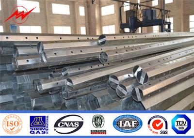 China Steel Lattice Masts 75ft 80ft Utility Flange Pole High Voltage Tower Overhead Transmission Line for sale