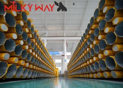 中国 通信配信用50フィート亜鉛メッキ八角形モノポールタワー 販売のため