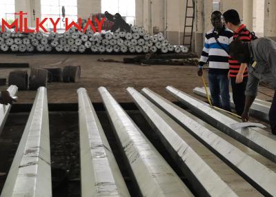 중국 9m Class 5 Class 6 전기 전력 기둥 용융 아연 도금 강철 배전용 판매용