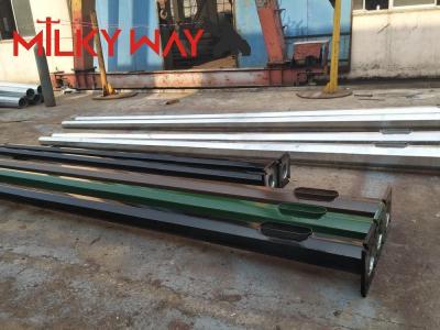 China Hot Dip Galvanization Steel Power Pole Offering Tolerance Of Dimension Plus Minus Two Percent And Fifteen Years Warrently For Safety for sale