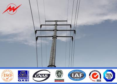 China el 15m 1200 Dan galvanizaron a poste de acero para la línea de transmisión 132kv, /BV/ISO en venta