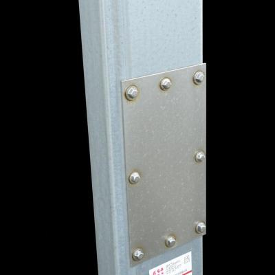 China Voltage 10-220KV Steel Power Pole Octagonal Structure Hot Dip Galvanization Surface Treatment Strong Corrosion Resistance for sale