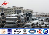 China Asian Standard Hot Dip Galvanized Electrical Power Pole Embedded Ground Level for sale