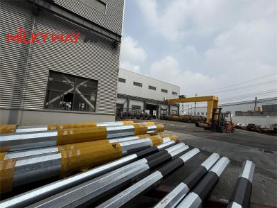 China Steel Power Pole Durable Galvanized Steel Structure Suitable for Electrical Transmission and Distribution Applications for sale