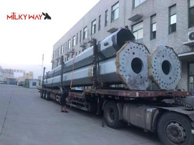 China 42m 55m 220KV Steel Poles Engineered Power Transmission Poles Providing Optimal Support for Electrical Conductors and Insulators in Power Distribution for sale