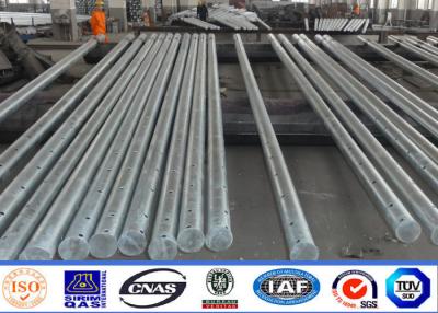China 132KV Q345 Bitumen Electrical Power Pole For Transmission Line Project for sale