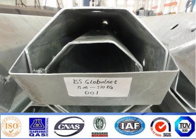 Cina 9m 4kn palo pratico d'acciaio per la linea di trasmissione elettrica sopraelevata progetto in vendita