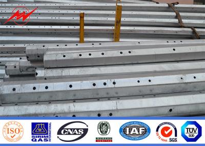 Cina La immersione calda ha galvanizzato una lunghezza di 60 Ft 70 Ft un grado 65 ASTM A572 di 90 di Ft del metallo pali di potere in vendita