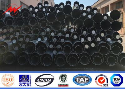 중국 단 하나 회로 강철 전봇대의 전기 배급 선 금속 전등 기둥 판매용